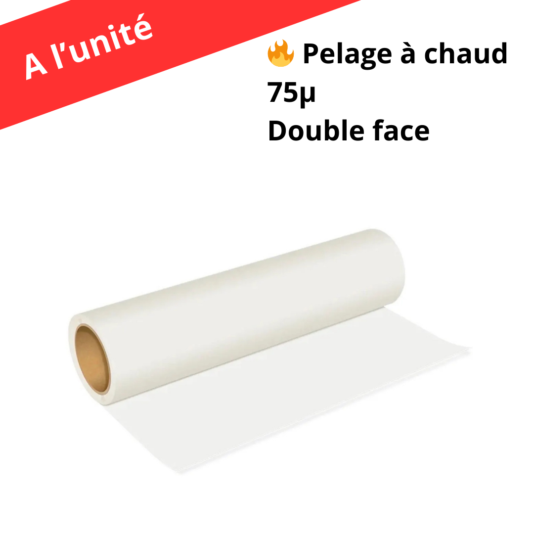 Rouleau Film DTF 0.60x100m - Papier transfert – Must Technologie