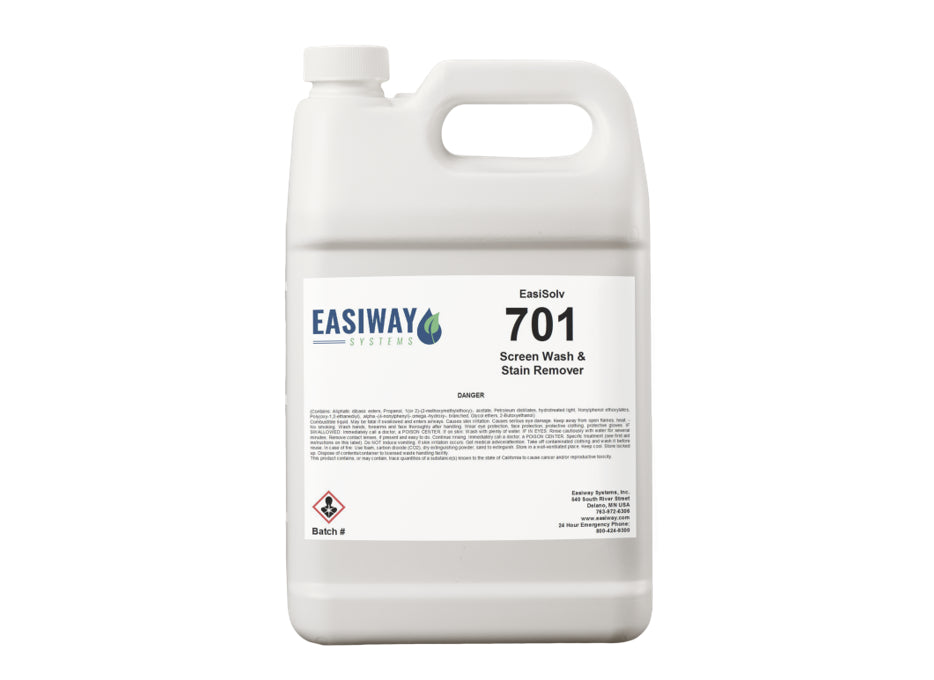 Easisolv 701 - screen printing screen cleaning solvent